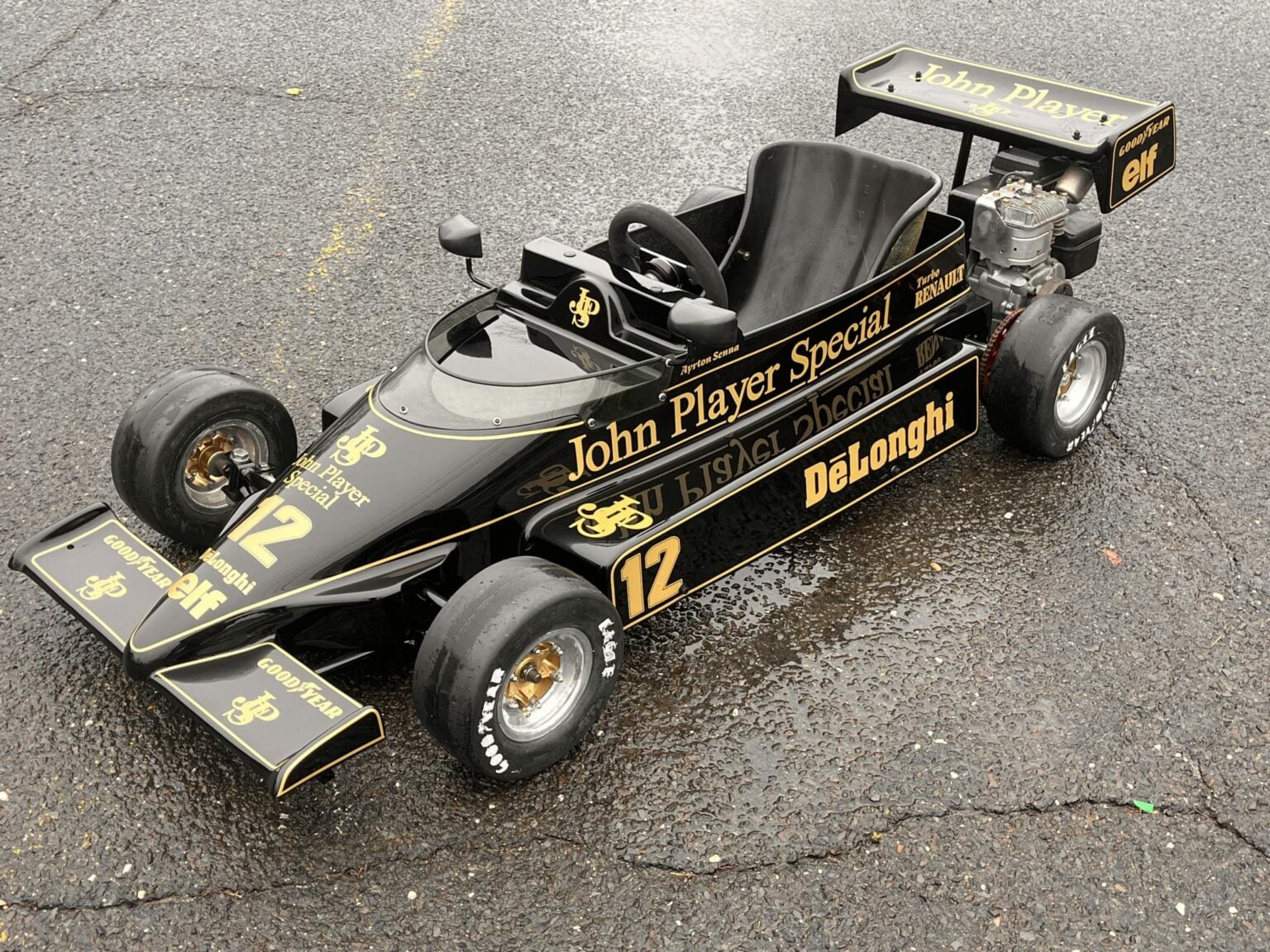 For Sale: A Lotus-Renault 98T-Style Go-Kart