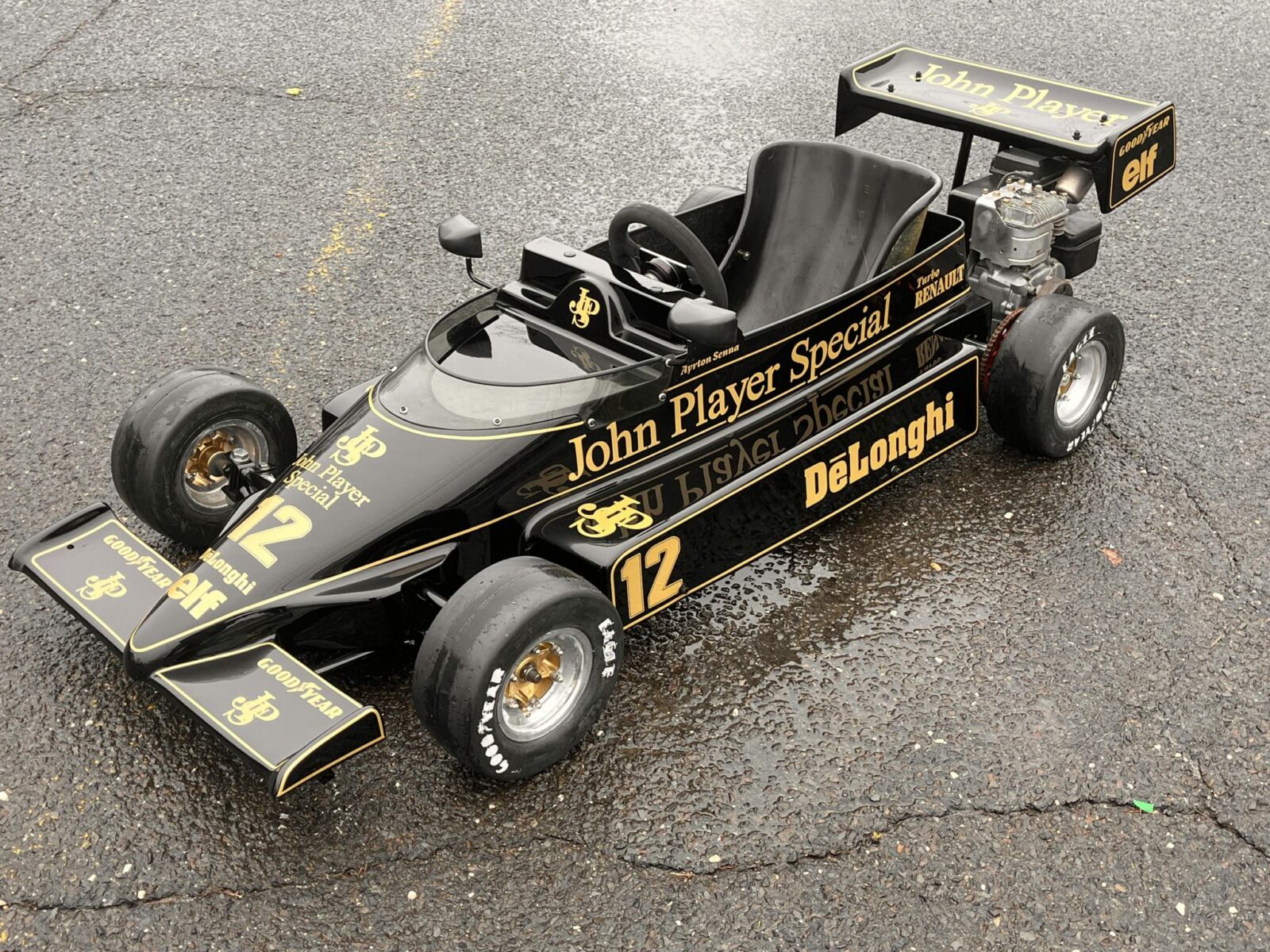 For Sale: A Lotus-Renault 98T-Style Go-Kart