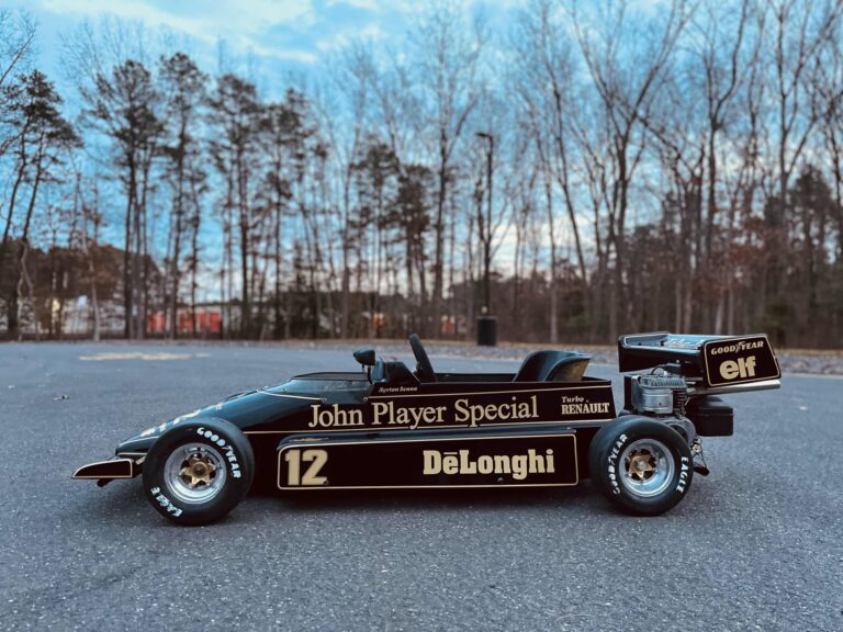 For Sale: A Lotus-Renault 98T-Style Go-Kart
