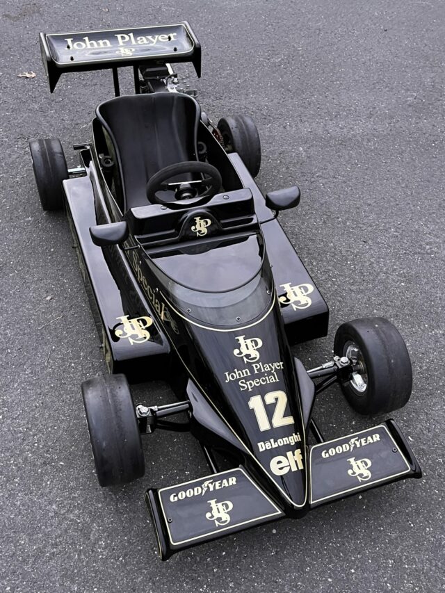 For Sale: A Lotus-Renault 98T-Style Go-Kart