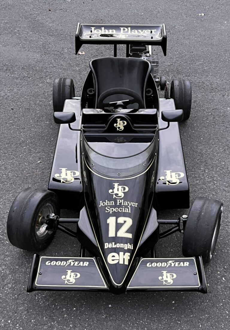 For Sale: A Lotus-Renault 98T-Style Go-Kart