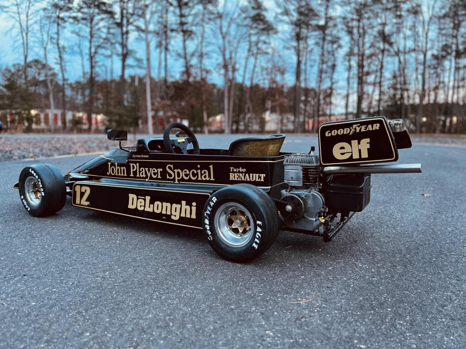 For Sale: A Lotus-Renault 98T-Style Go-Kart