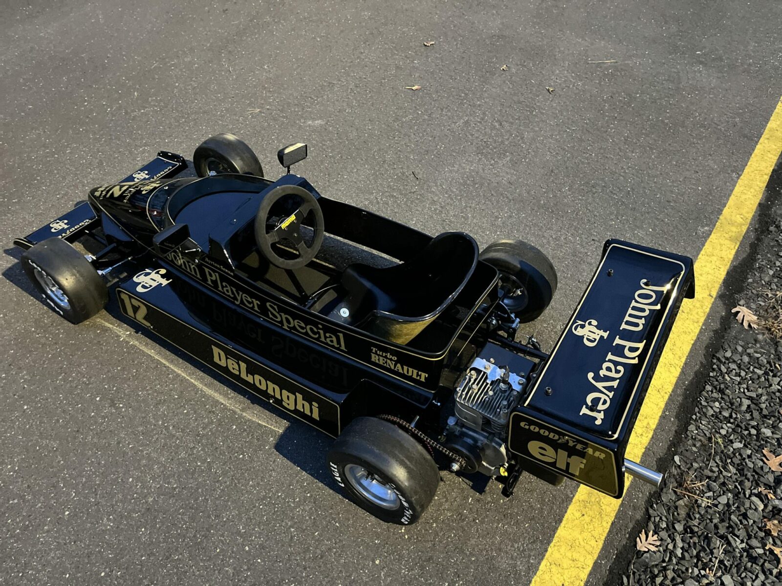 For Sale: A Lotus-Renault 98T-Style Go-Kart