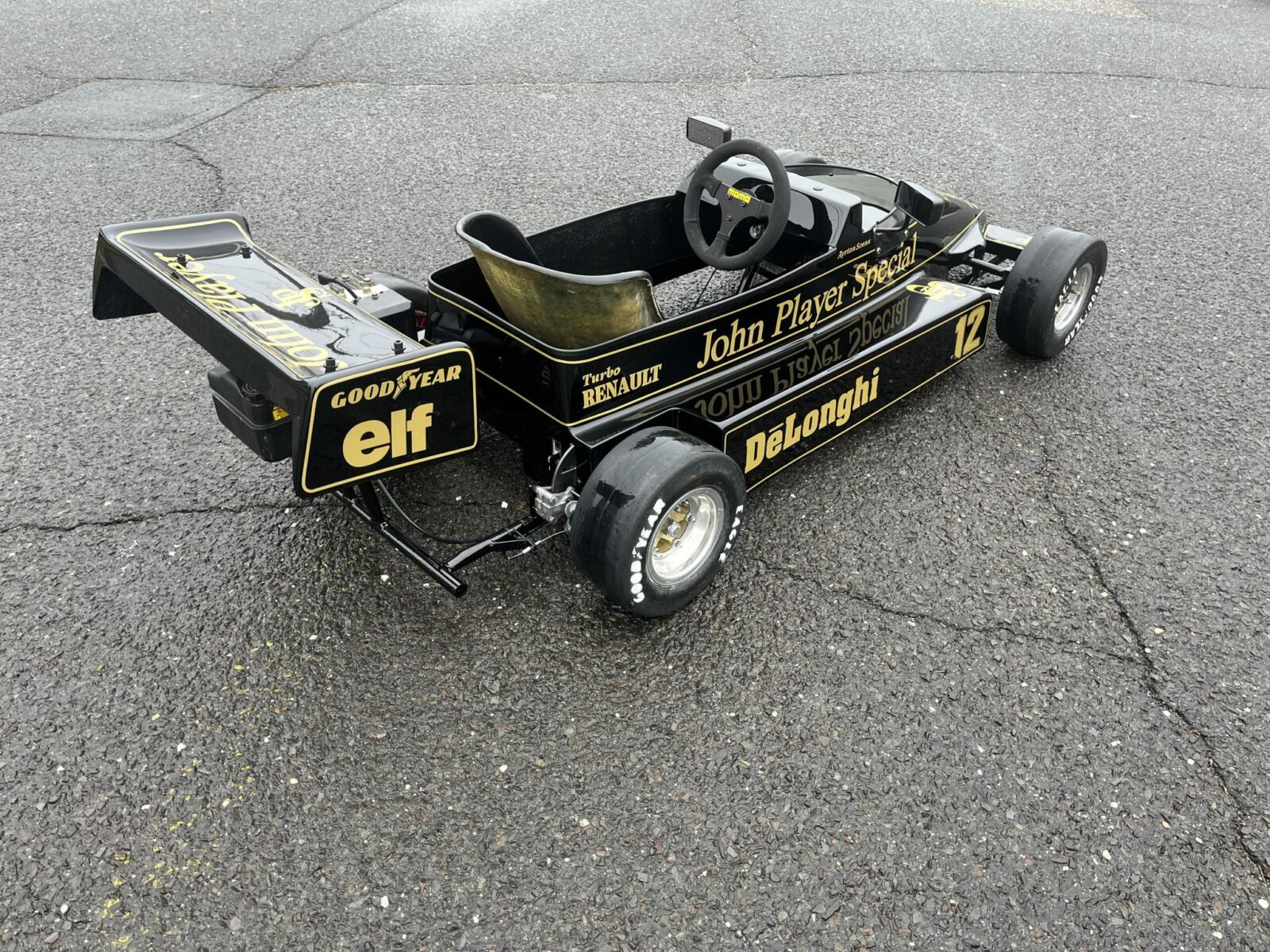 For Sale: A Lotus-Renault 98T-Style Go-Kart