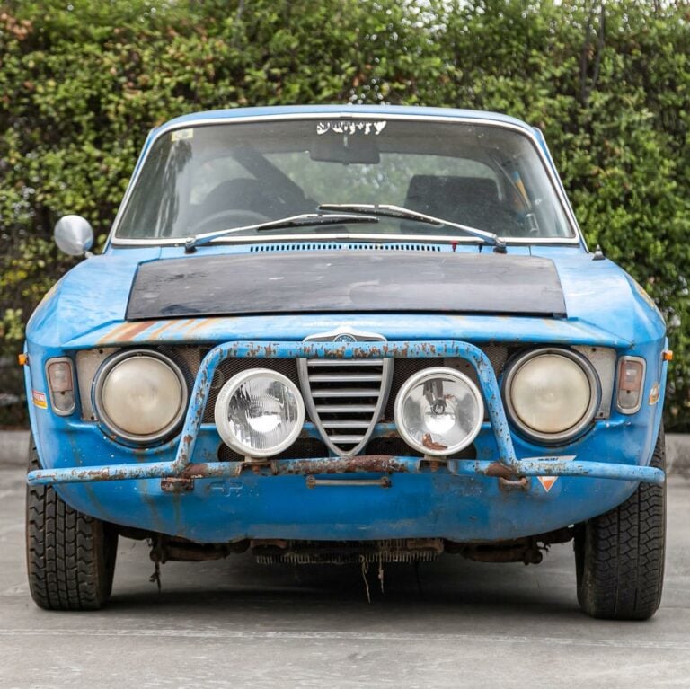 An Alfa Romeo Giulia 1600 Sprint GT Veloce London-To-Sydney Rally Veteran