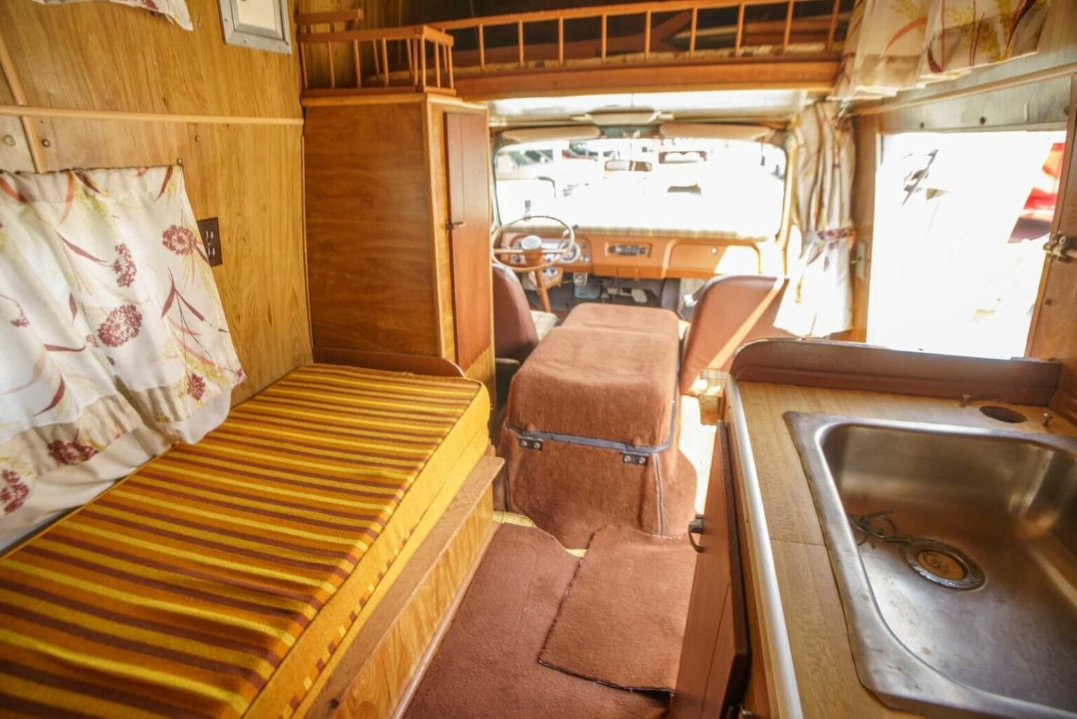 Hippie Era 1960s Vanlife: An Original Chevrolet Van Camper