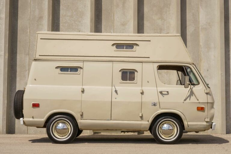 Hippie Era 1960s Vanlife: An Original Chevrolet Van Camper