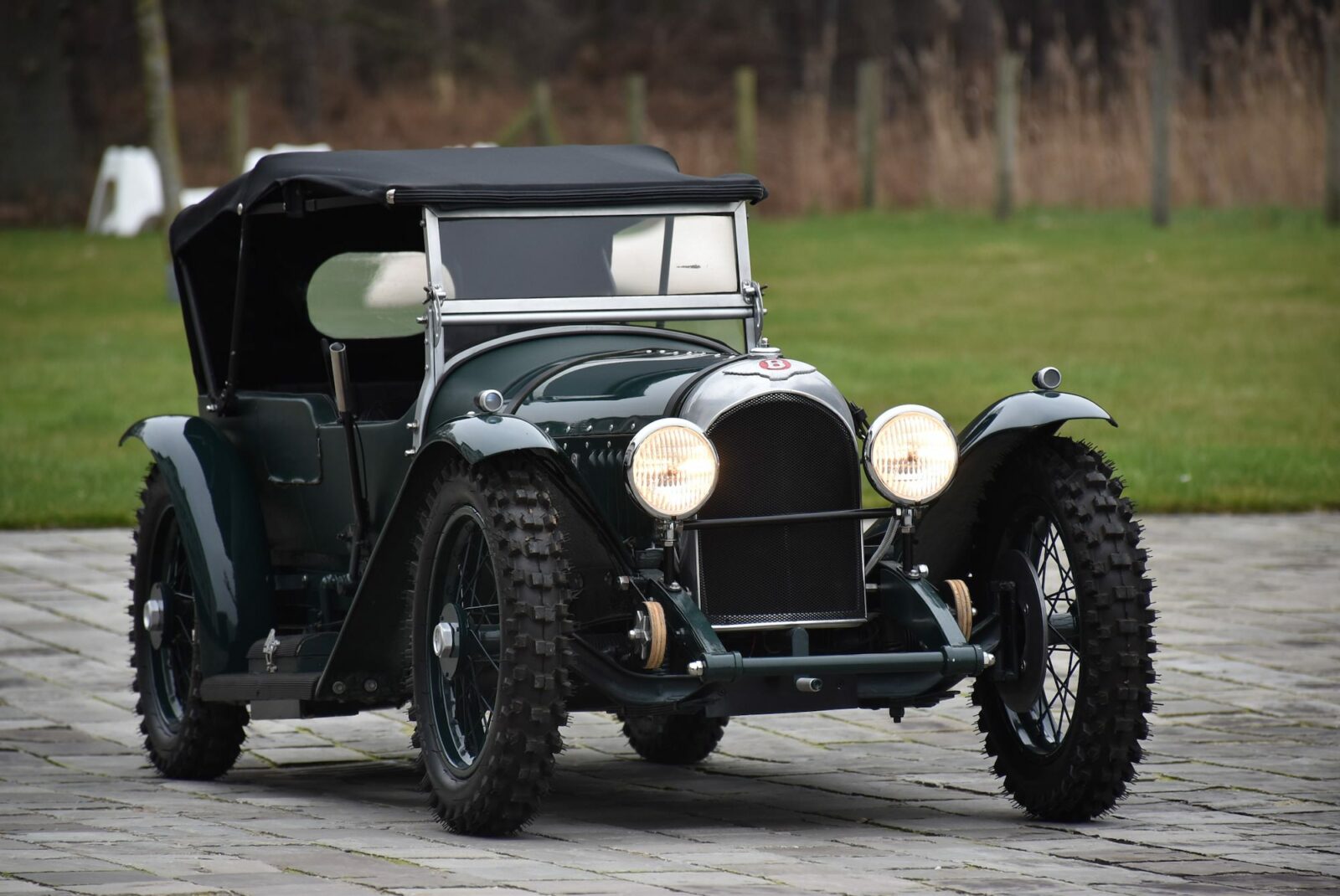 A 100% Electric Miniature Bentley – With Knobby Tires