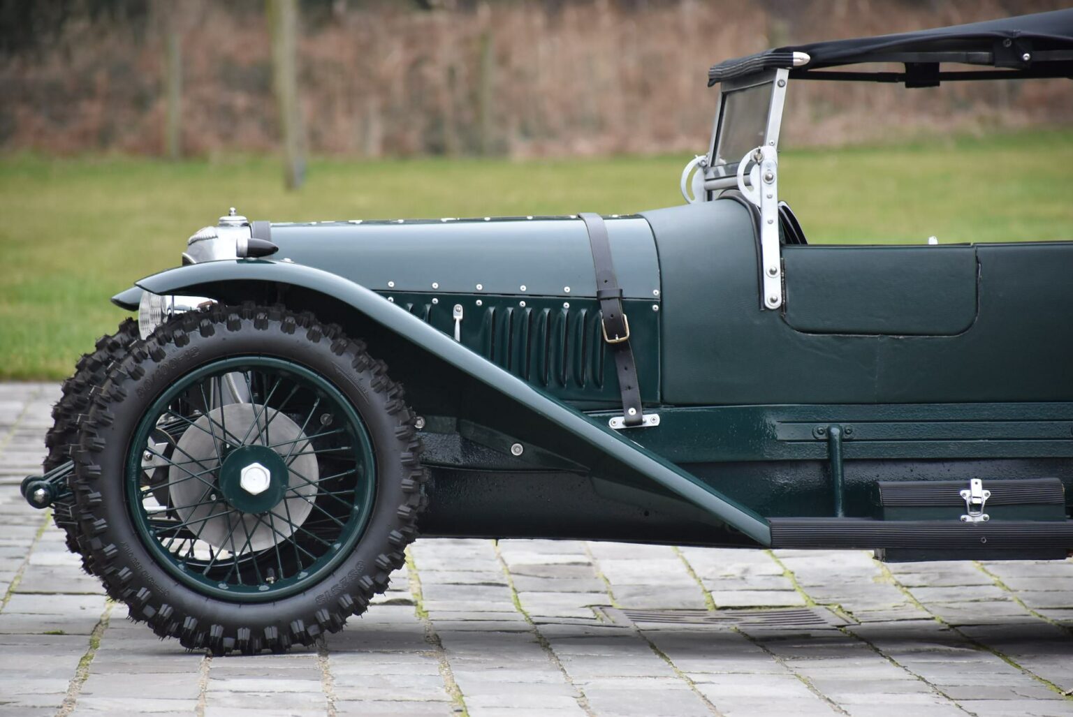 A 100% Electric Miniature Bentley – With Knobby Tires