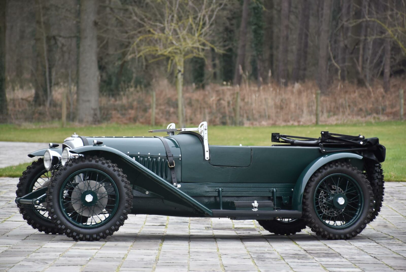 A 100% Electric Miniature Bentley – With Knobby Tires