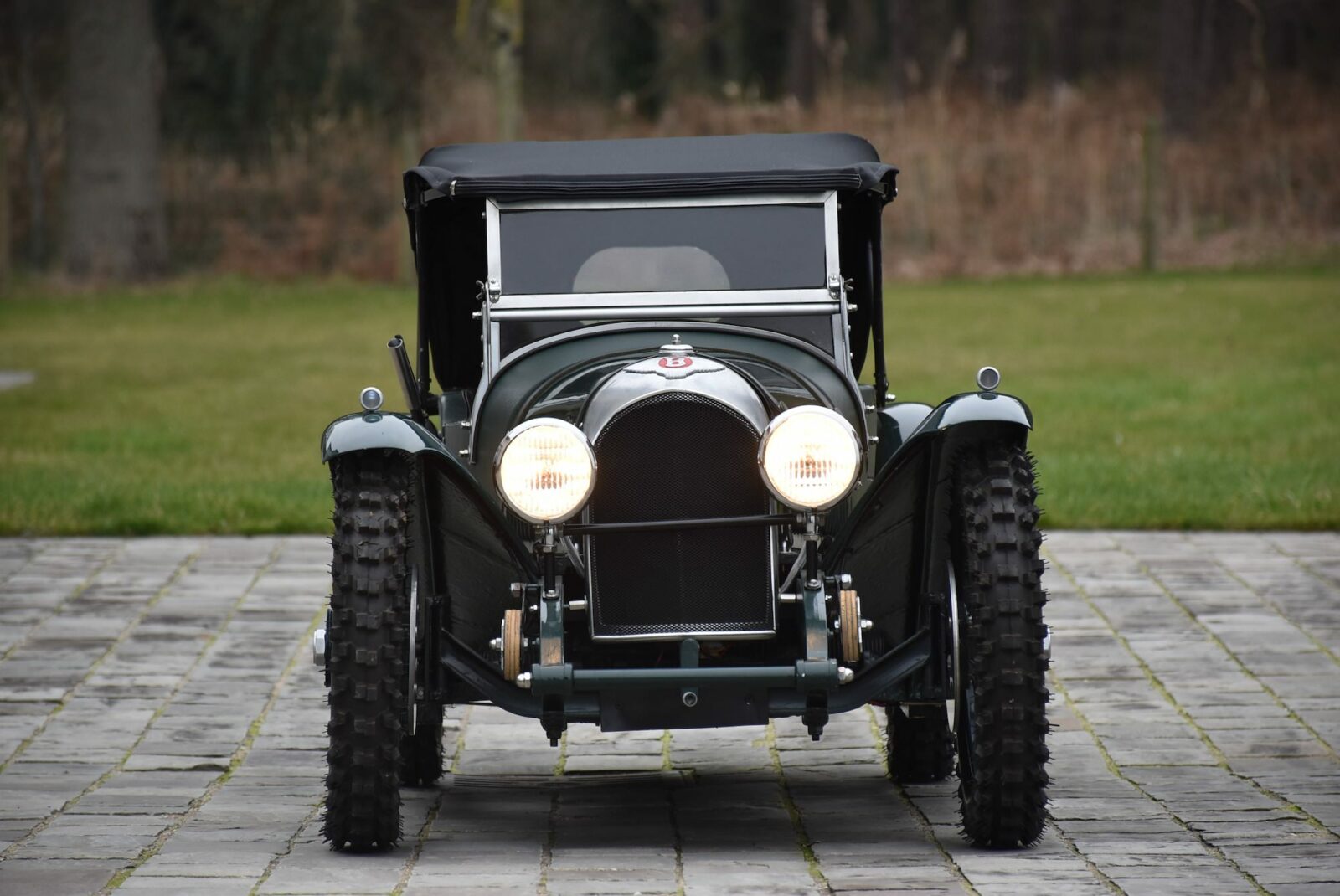 A 100% Electric Miniature Bentley – With Knobby Tires