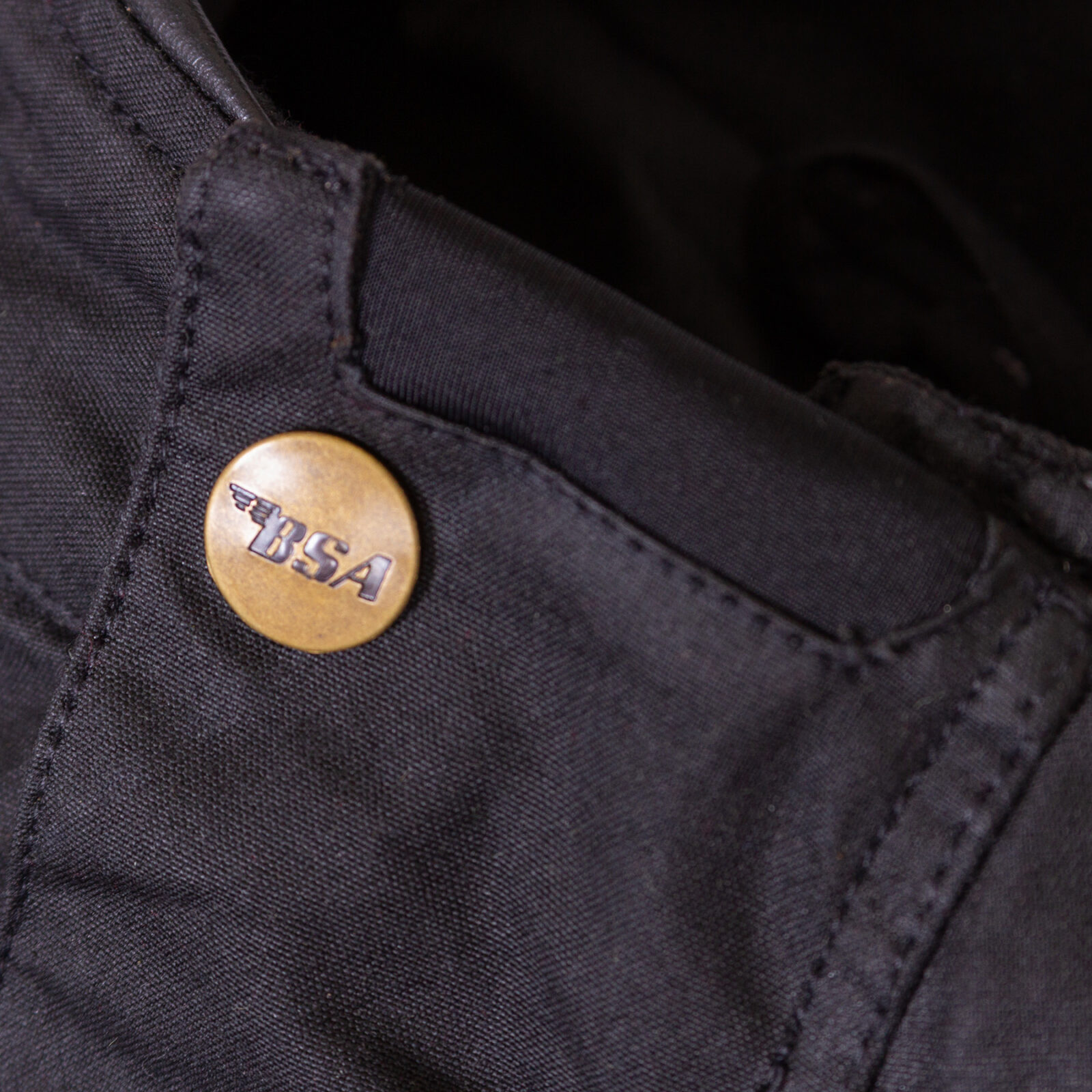 The Empire Waxed Cotton Jacket By BSA x Merlin Apparel