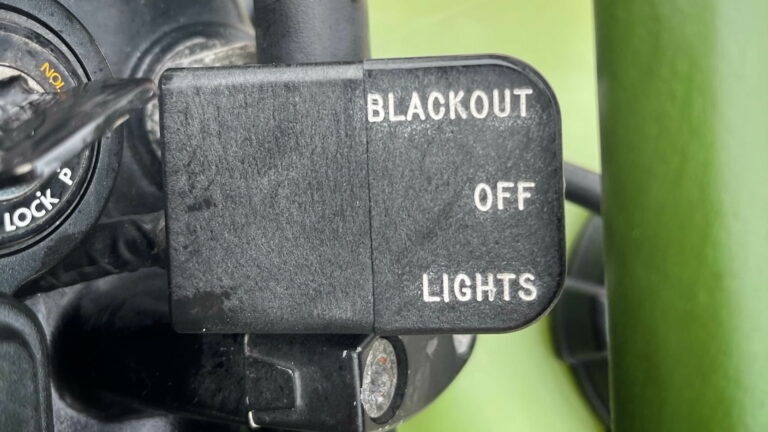 A Rare Kawasaki KLR650 Diesel-Powered Motorcycle For The Special Forces