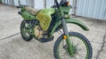 A Rare Kawasaki KLR650 Diesel-Powered Motorcycle For The Special Forces