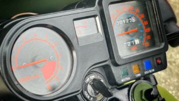 A Rare Kawasaki KLR650 Diesel-Powered Motorcycle For The Special Forces