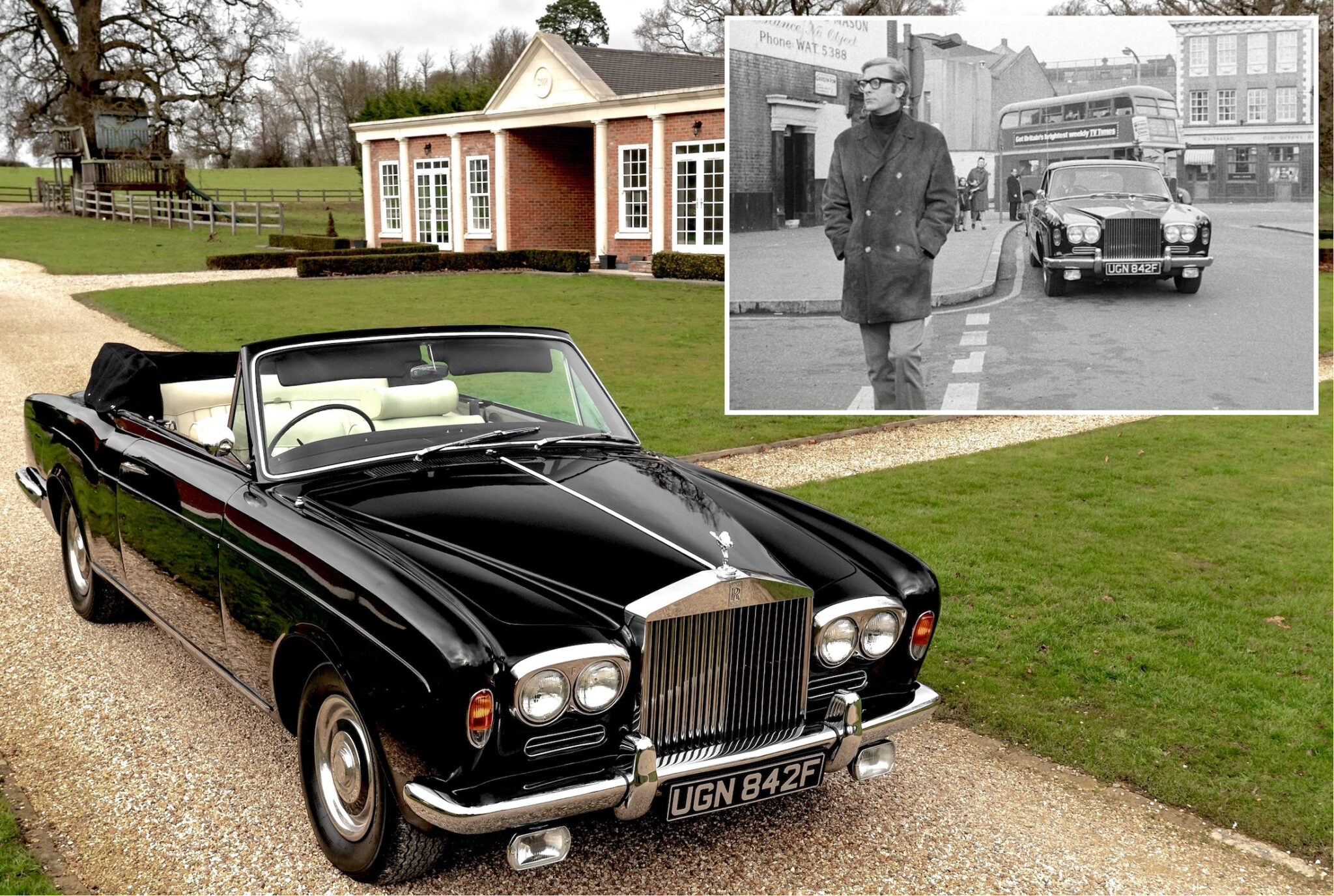 Michael Caine's Rolls-Royce Silver Shadow Is For Sale
