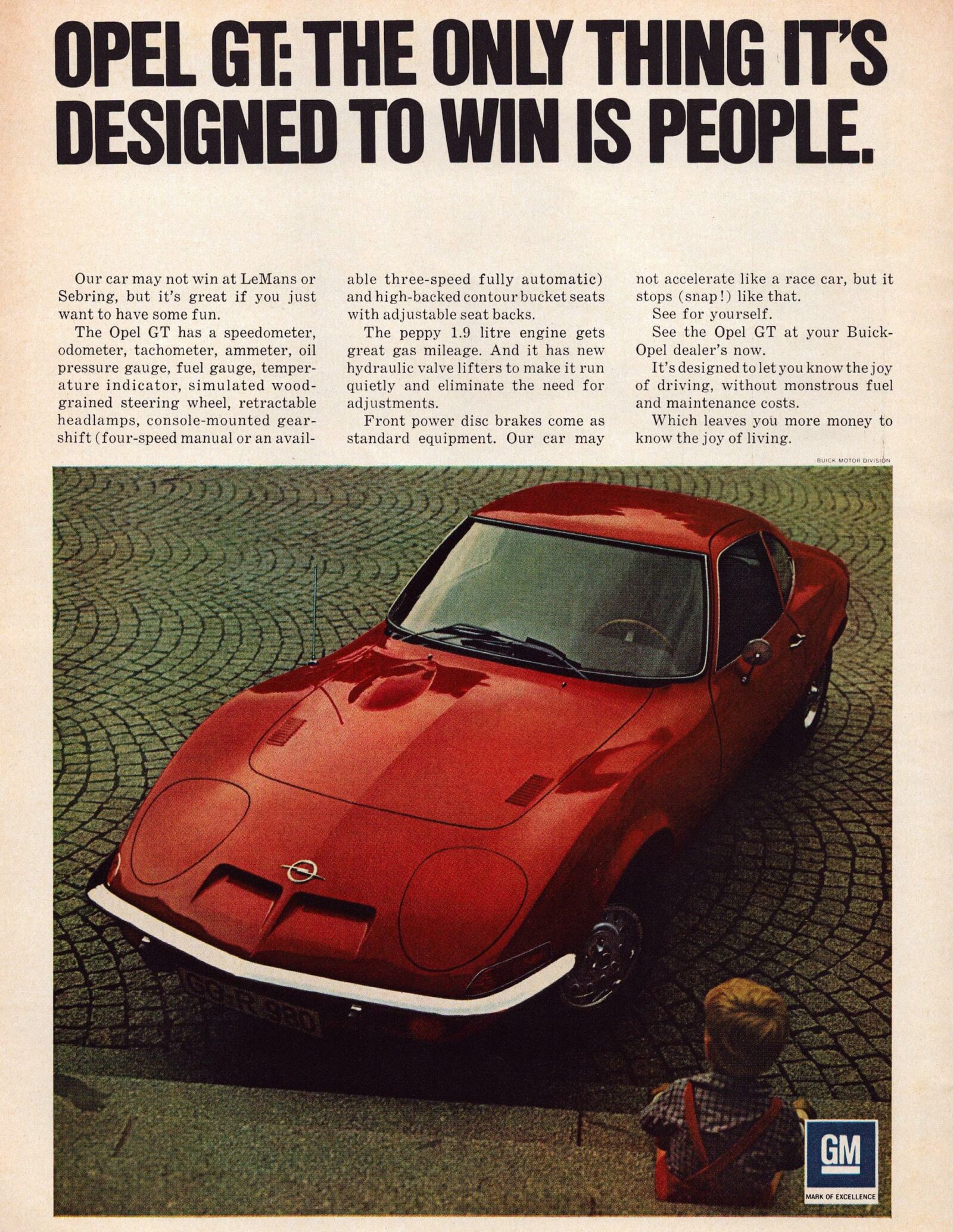 1970 Opel GT – The European "Baby Corvette"