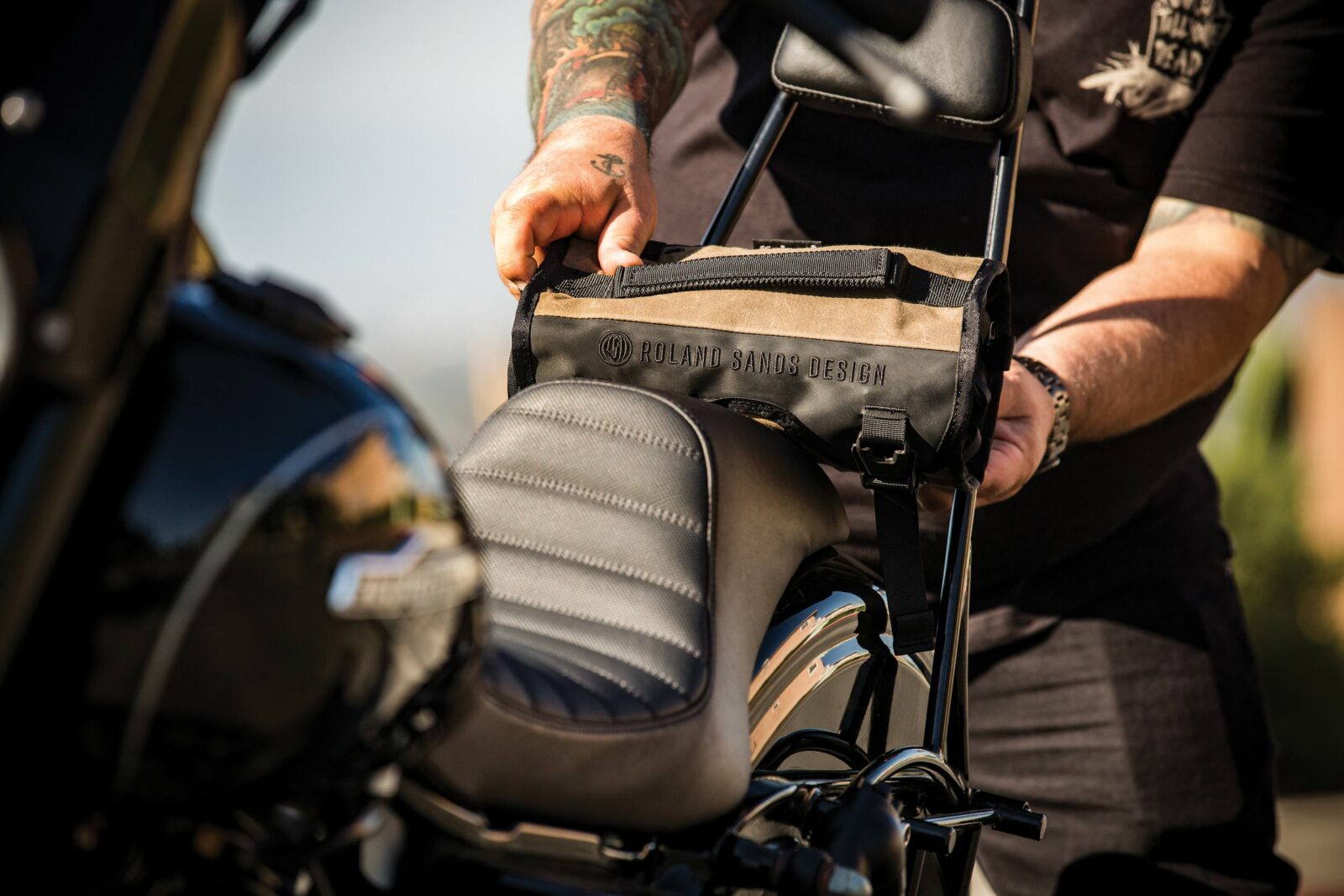The Kriega x RSD Roam Tool Roll