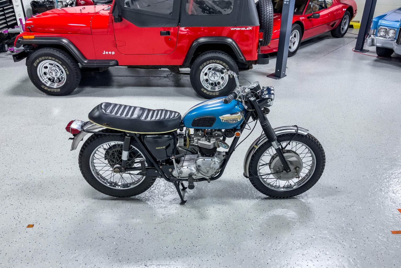 For Sale: An Original 1968 Triumph TR6C Trophy "Desert Sled"