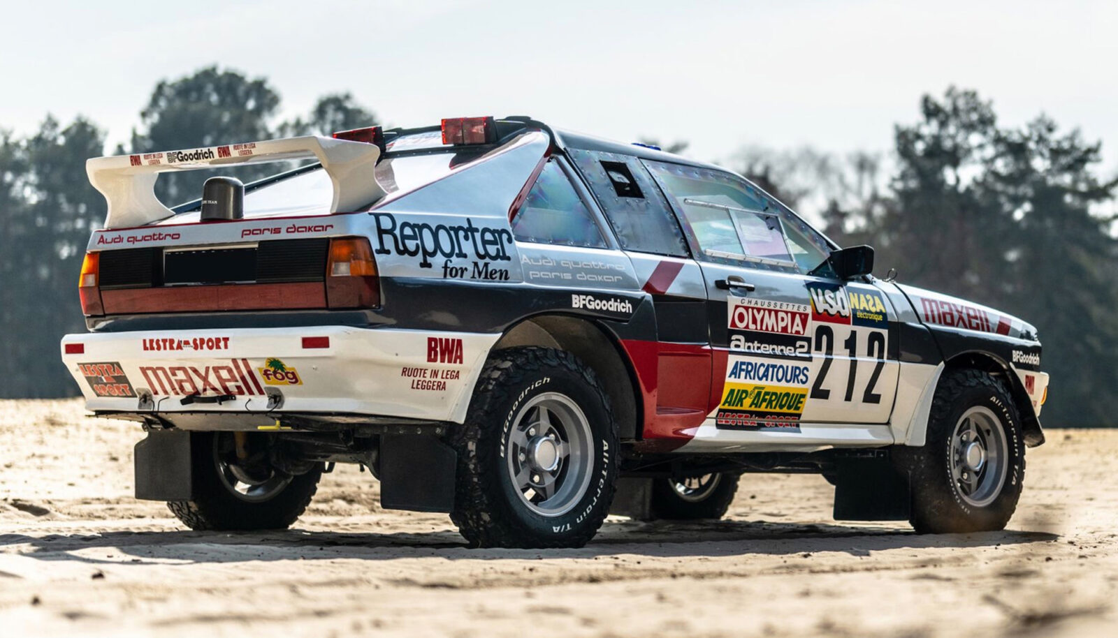 The Rare "Audi Quattro De Paoli" – A Paris-Dakar Racer With A Range ...