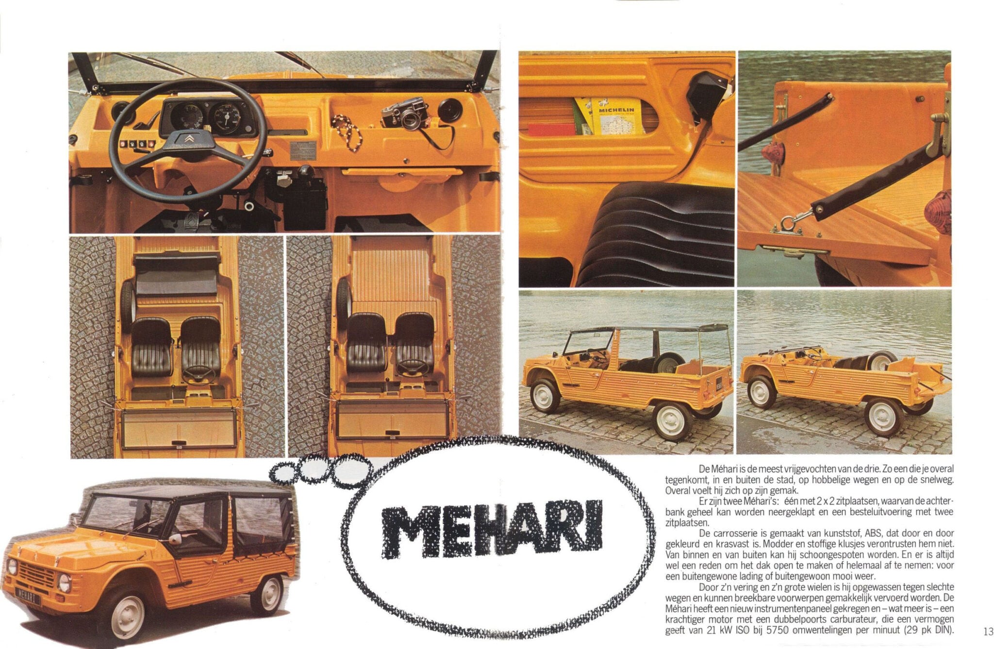 The Citroën Méhari: An Unusual Car Designed By A WWII Fighter Ace