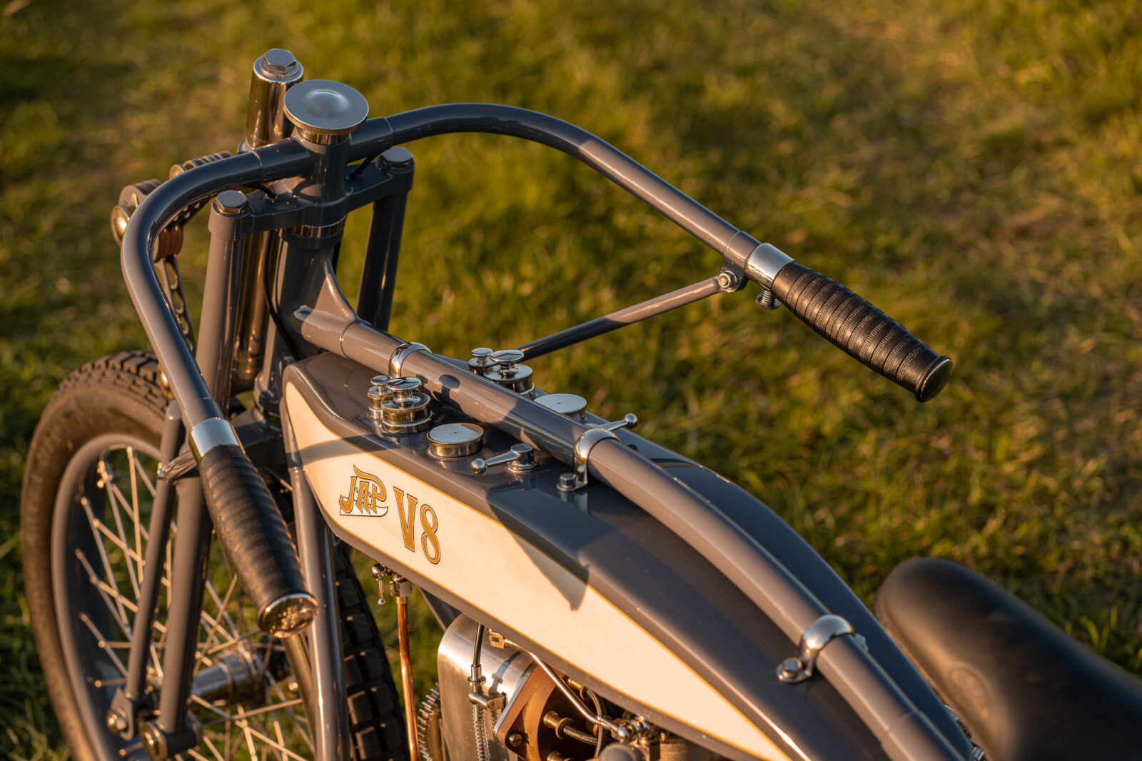 Pavel Malanik's Home-Built 4.4 Liter V8 Motorcycle