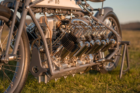 Pavel Malanik's Home-Built 4.4 Liter V8 Motorcycle