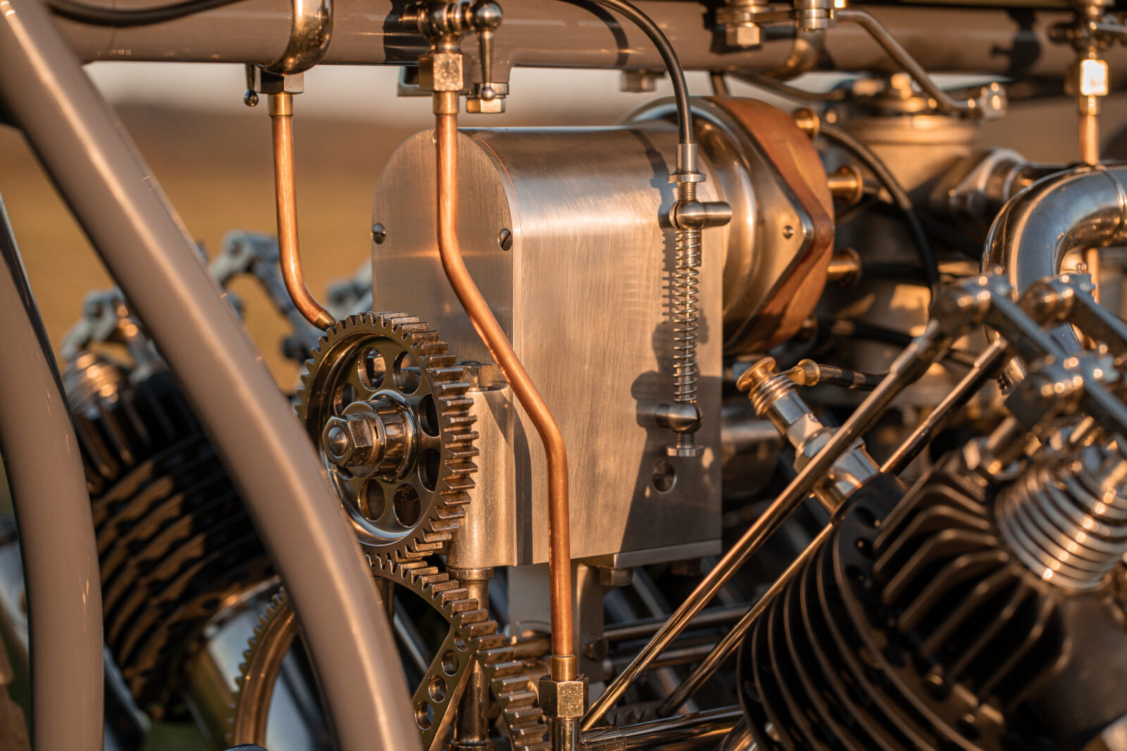 Pavel Malanik's Home-Built 4.4 Liter V8 Motorcycle