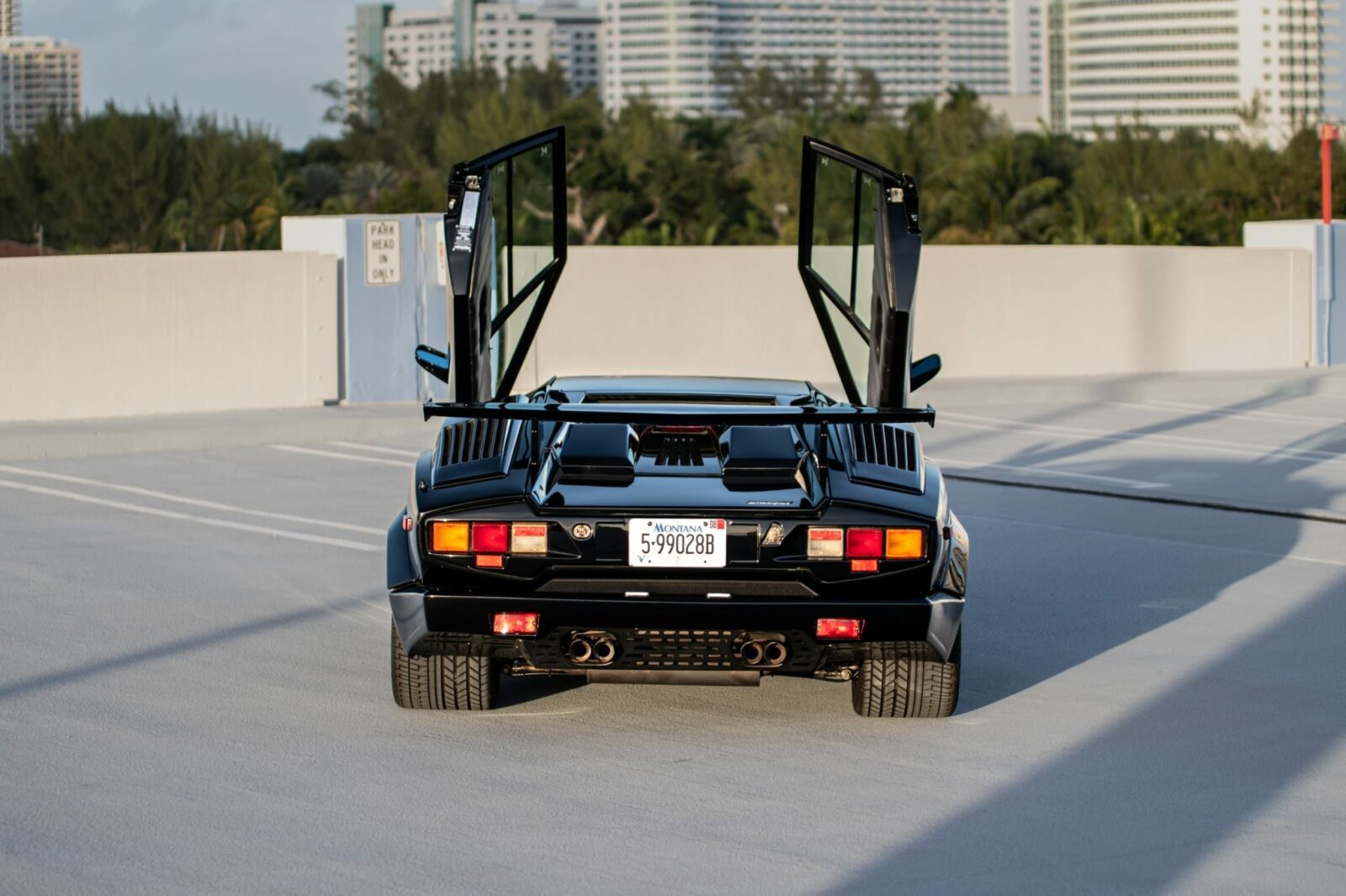 An Ex-Rod Stewart 1989 Lamborghini Countach 25th Anniversary Edition