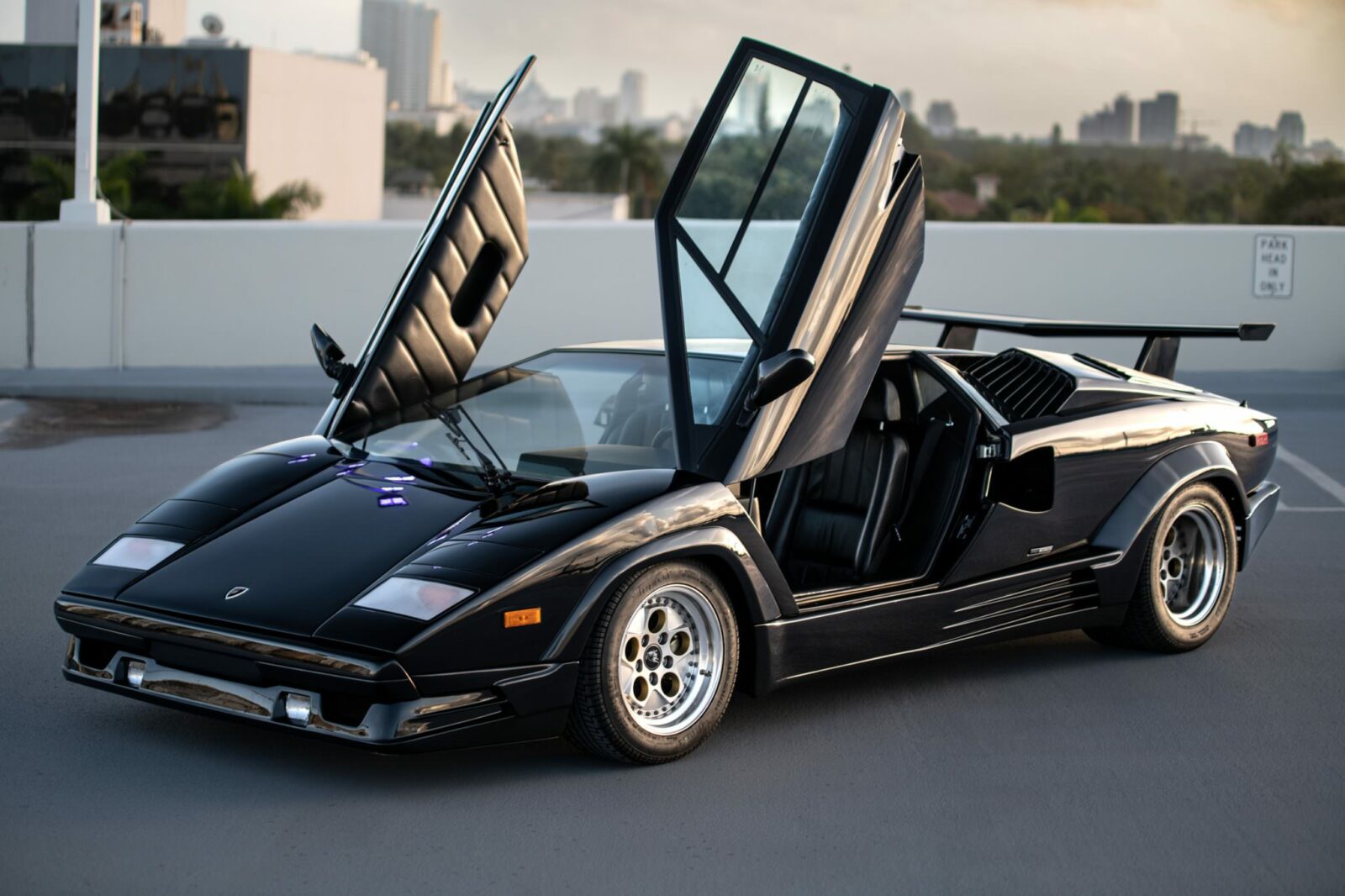 An Ex-Rod Stewart 1989 Lamborghini Countach 25th Anniversary Edition
