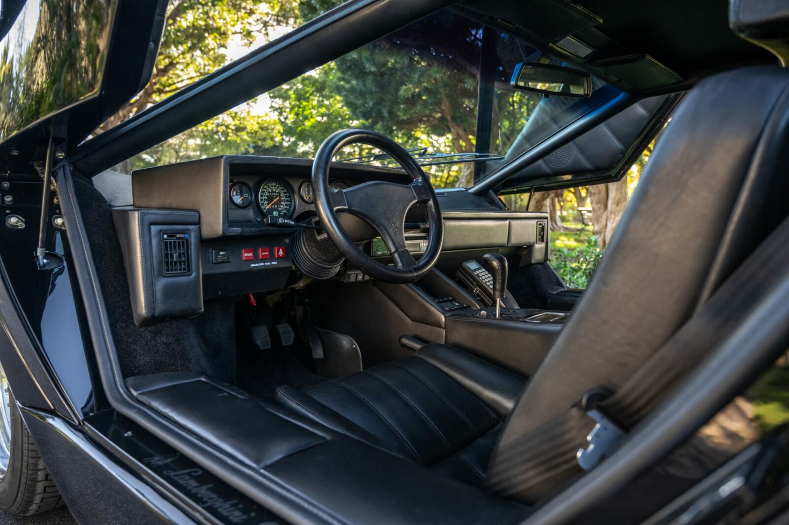 An Ex-Rod Stewart 1989 Lamborghini Countach 25th Anniversary Edition