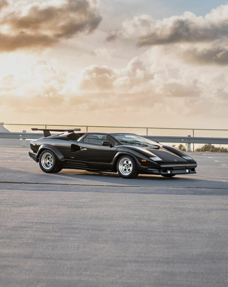 An Ex-Rod Stewart 1989 Lamborghini Countach 25th Anniversary Edition
