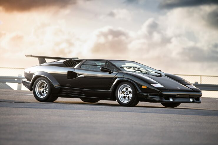 An Ex-Rod Stewart 1989 Lamborghini Countach 25th Anniversary Edition