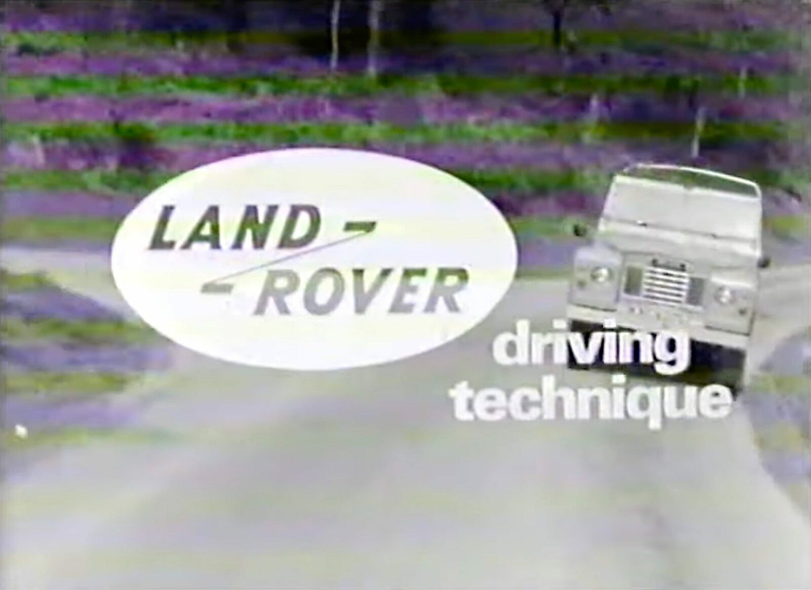Vintage 4x4 Instructional Film: Land Rover Driving Technique