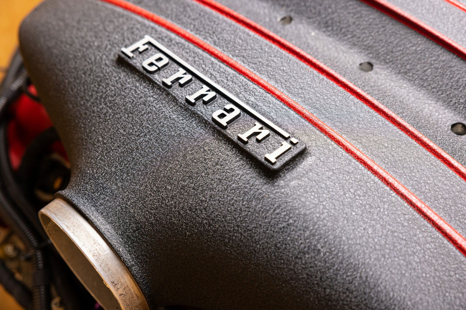 New Old Stock: A Ferrari FXX V12 Engine In The Factory Crate