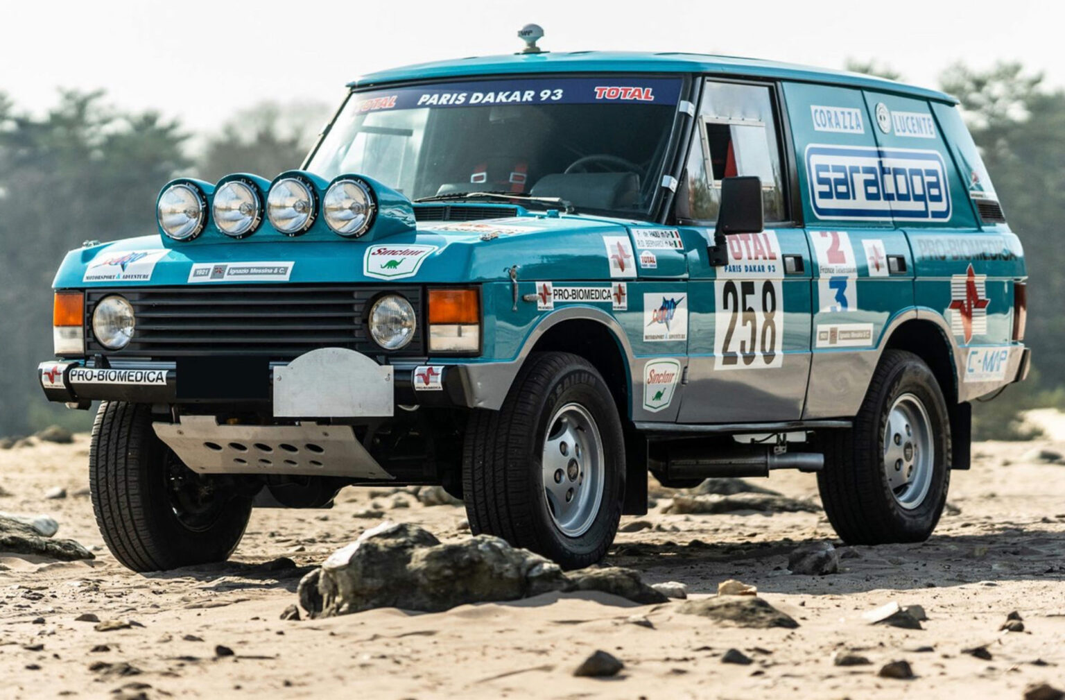 1991 Pharaohs' Rally Class Winner: A Rally Raid Range Rover