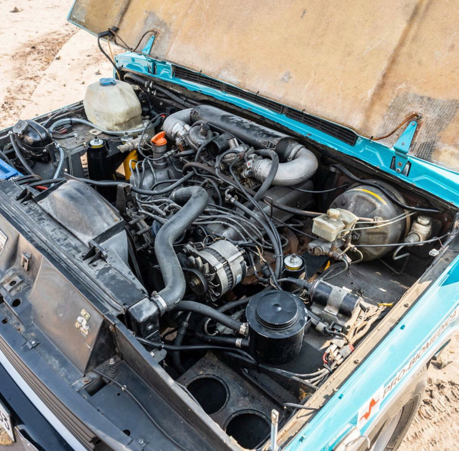 1991 Pharaohs' Rally Class Winner: A Rally Raid Range Rover