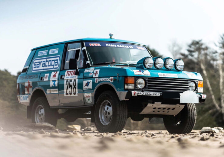 1991 Pharaohs' Rally Class Winner: A Rally Raid Range Rover