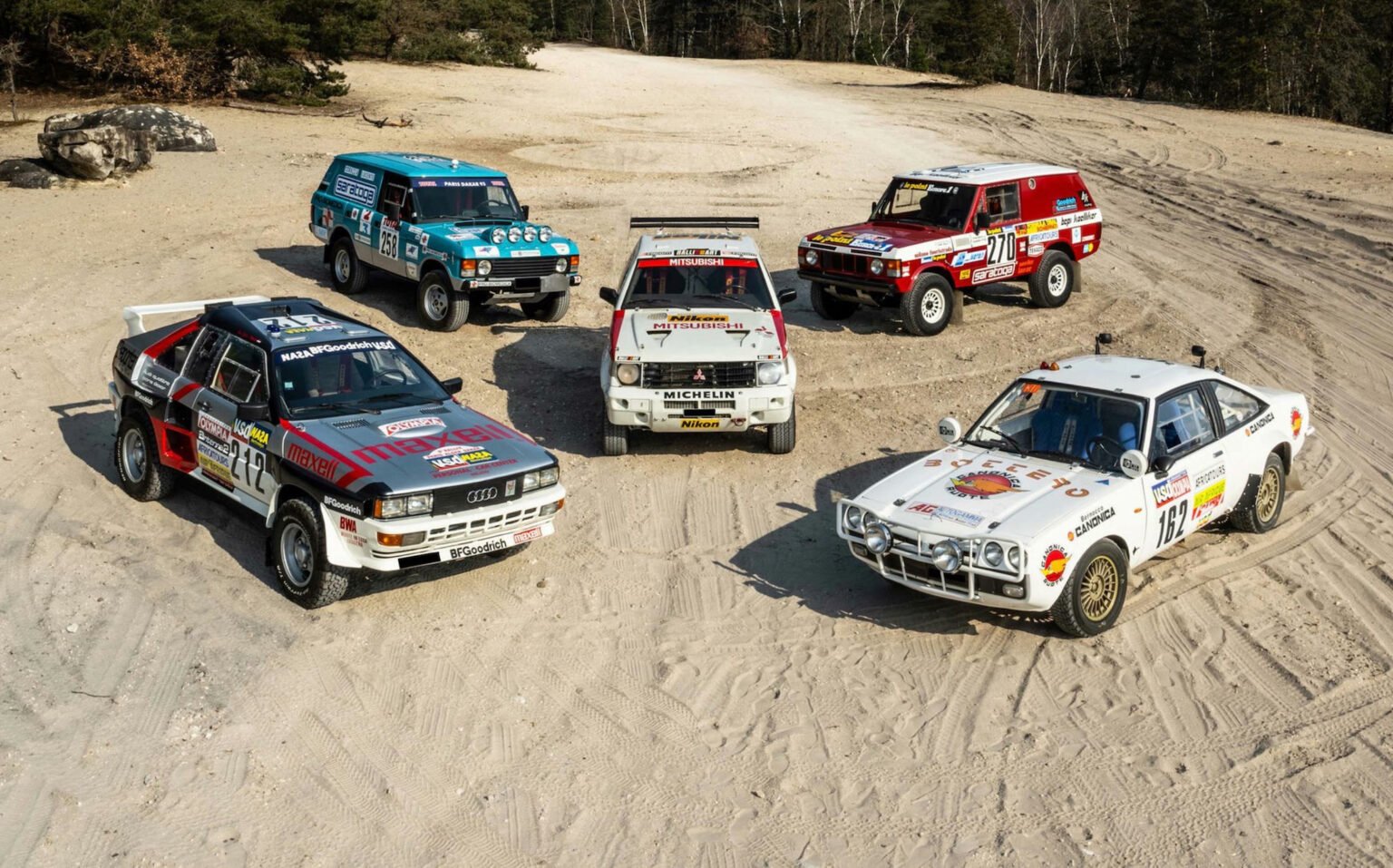 1991 Pharaohs' Rally Class Winner: A Rally Raid Range Rover