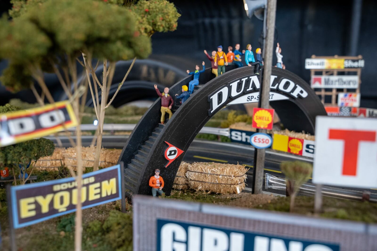 An Incredible 1:1 Scale Porsche 917 Le Mans Slot Car Raceway