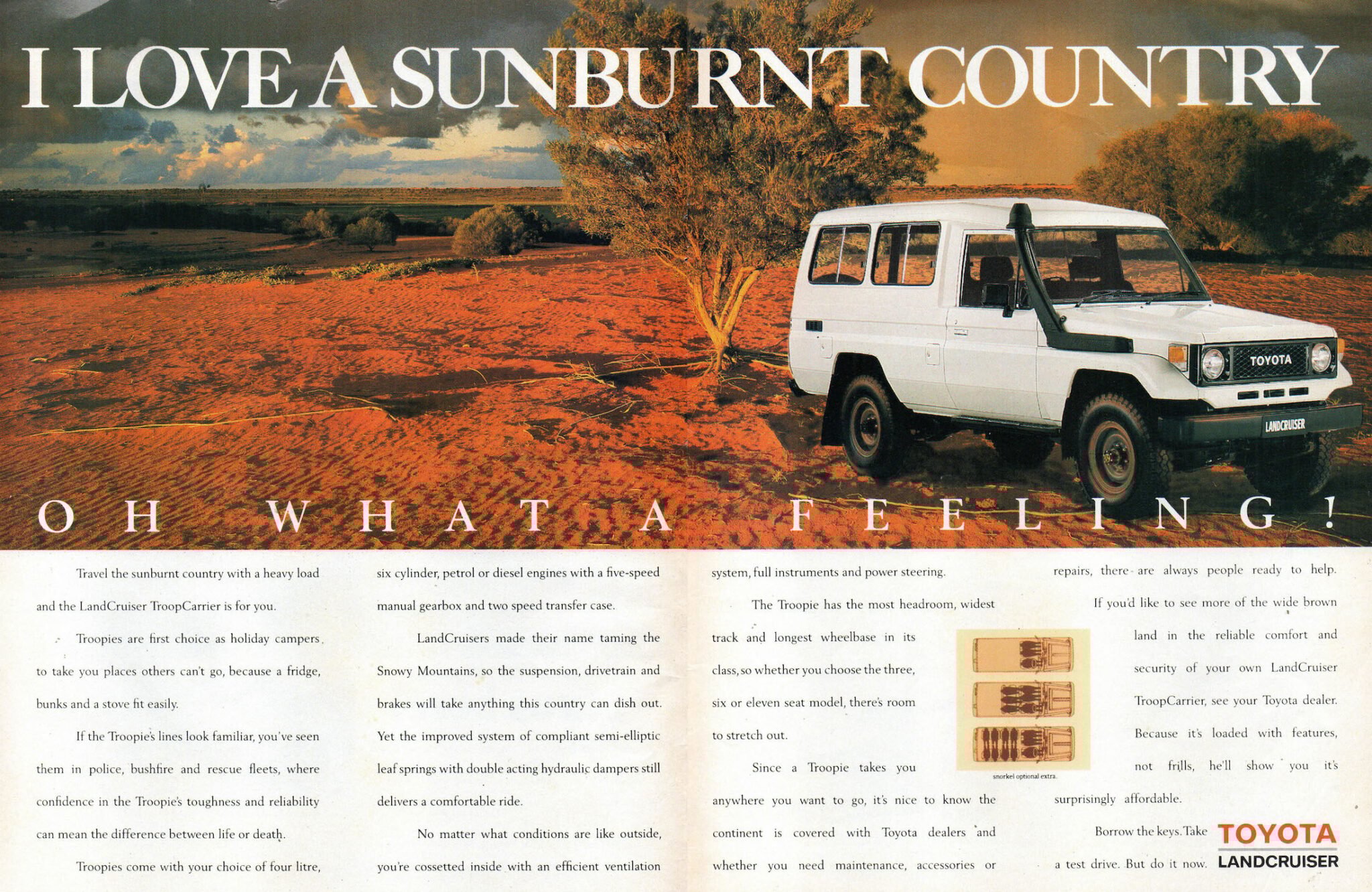 A Rebuilt Land Cruiser 70 Series Troop Carrier – The Mighty "Troopy"