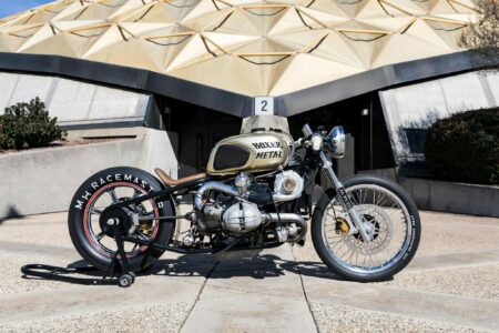 Motorcycle Madness: The Twin-Turbo Boxer Metal BMW R100