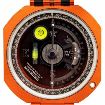 The Brunton Standard Transit Compass – 100% Made In The USA