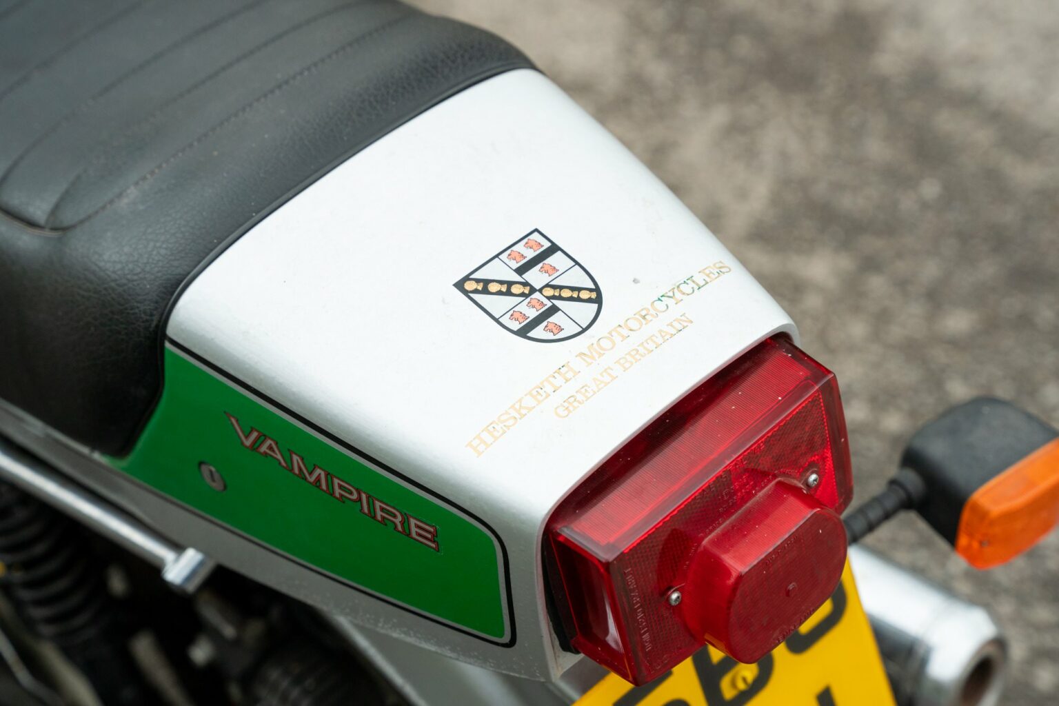 The Last Hesketh Vampire Ever Built Is Up For Sale