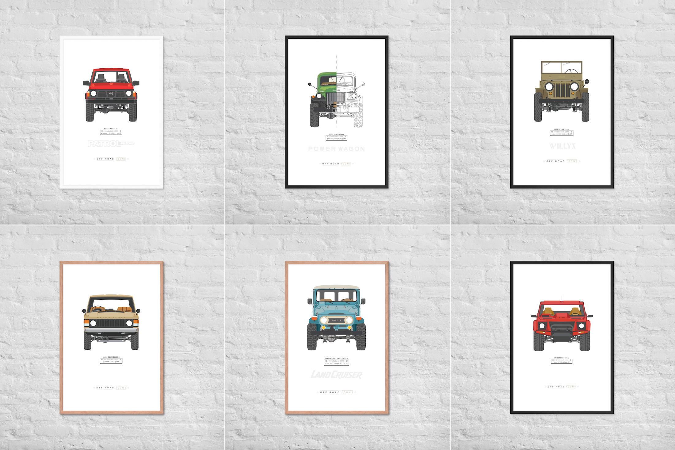 Off-Road Icons: The Incredible Art Of Juan Sebastian