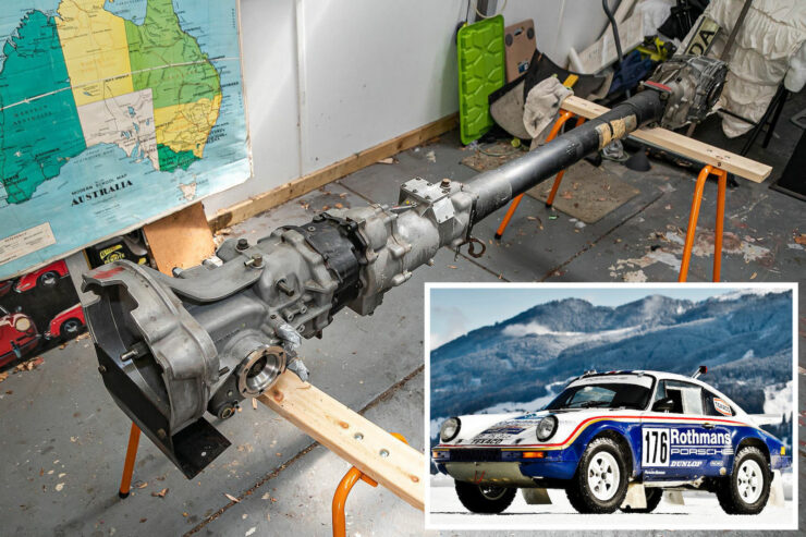 39 Years In Storage: An Original NOS Porsche 953 4x4 Drivetrain
