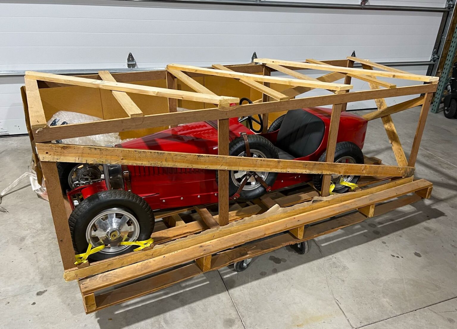 Still In The Factory Crate: A Bugatti Type 52 Go Kart