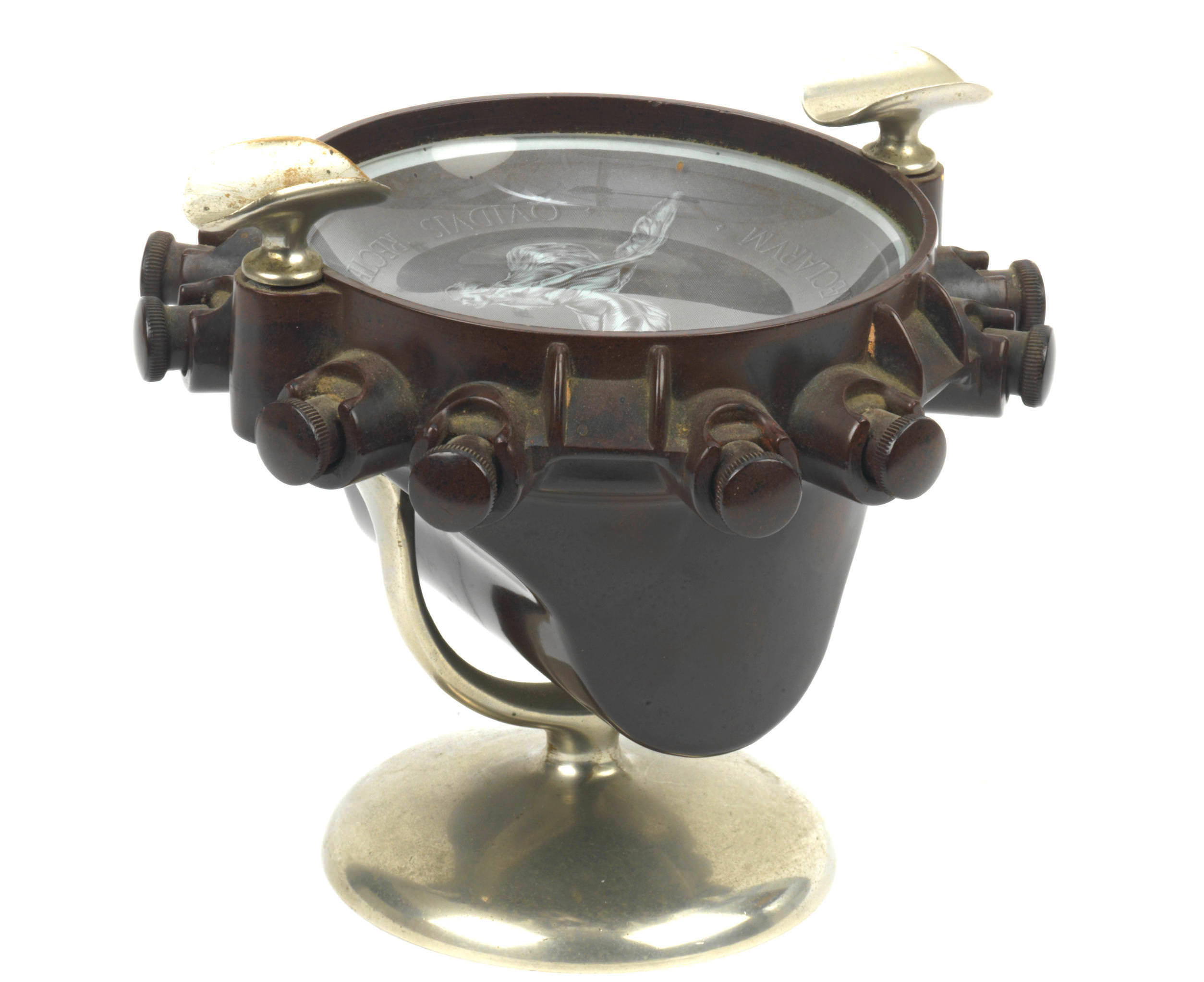 A WWI Liberty V12 Aero Engine Distributor Cap Cigar Ashtray