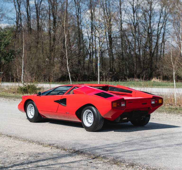 Rod Stewart's 1977 Lamborghini Countach LP400 "Periscopio" Is For Sale