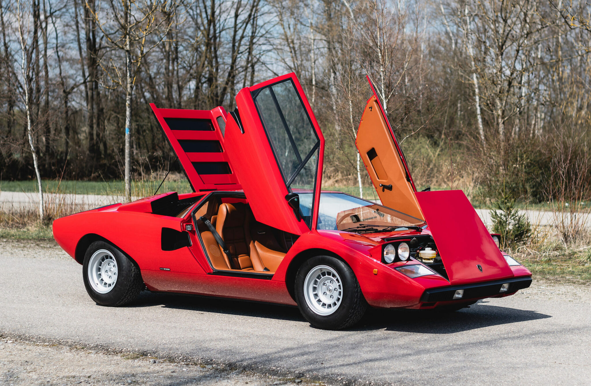 Rod Stewart's 1977 Lamborghini Countach LP400 "Periscopio" Is For Sale
